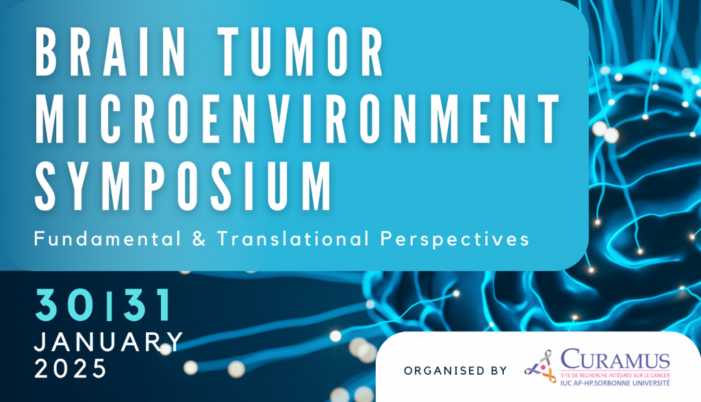 SAVE THE DATE: Brain Tumor Microenvironment Symposium, 30th & 31st ...